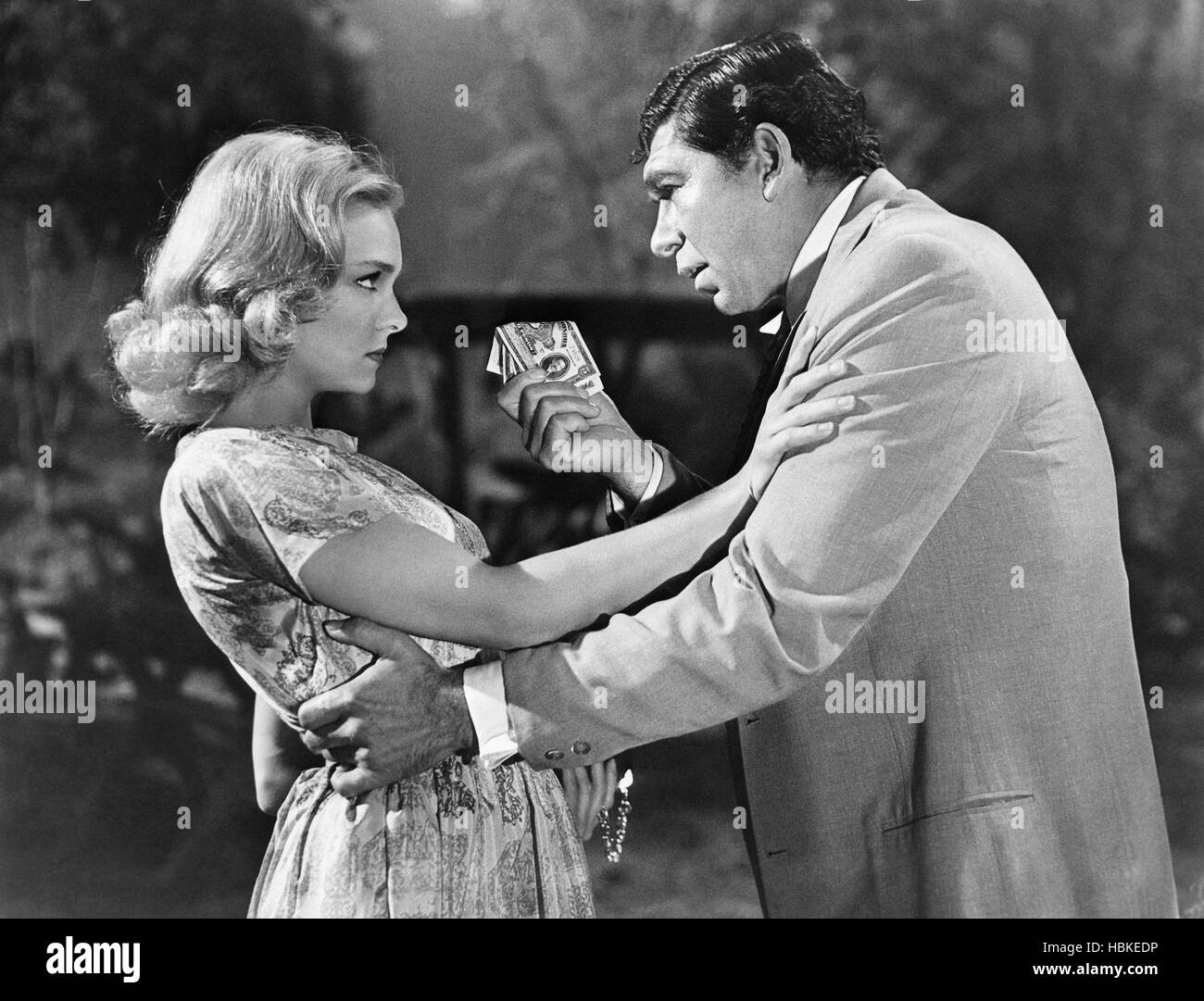 CLAUDELLE INGLISH, Diane McBain, Claude Akins, 1961 Stock Photo - Alamy