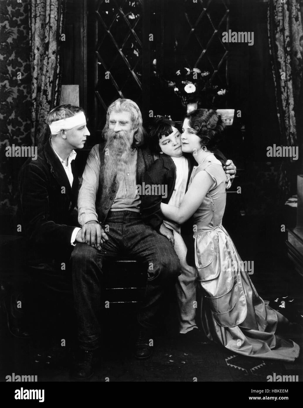 A CLOUDED NAME, from left, Gladden James, Frederick Eckhart, Yvonne Logan, Norma Shearer, 1923 ...
