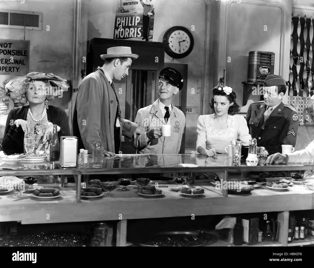 THE CLOCK, Keenan Wynn, James Gleason, Judy Garland, Robert Walker ...