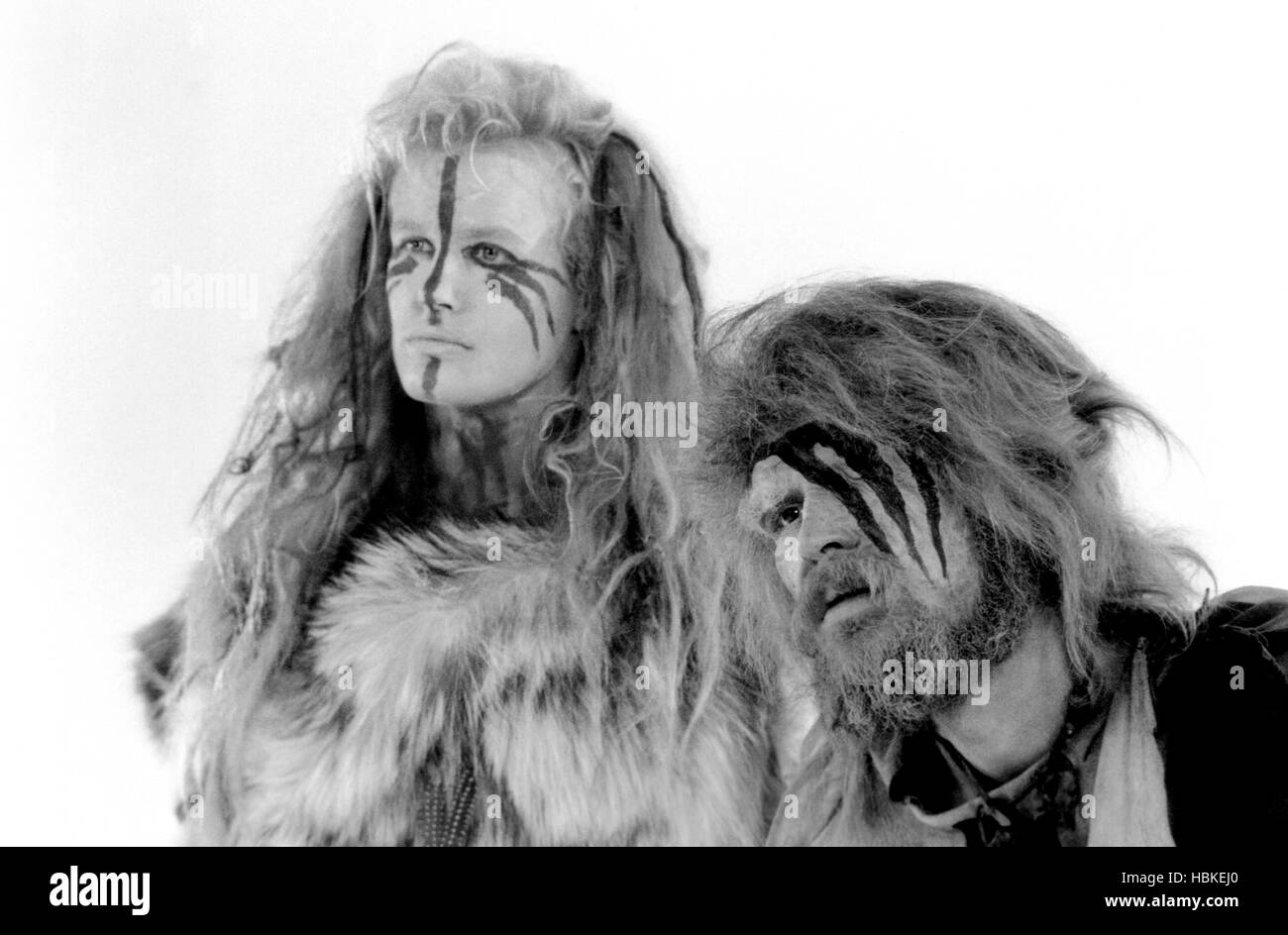 CLAN OF THE CAVE BEAR, from left, Daryl Hannah, Thomas Waites, 1986 ...