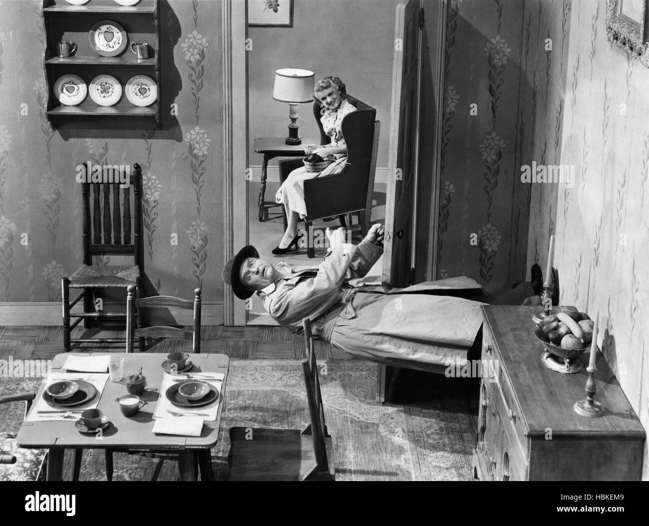 THE CLOWN, Shirley Mitchell, Red Skelton, 1953 Stock Photo - Alamy