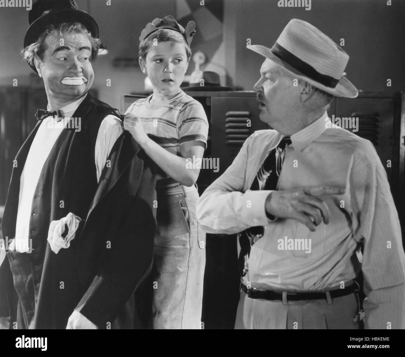THE CLOWN, from left, Red Skelton, Tim Considine, Loring Smith, 1953 ...