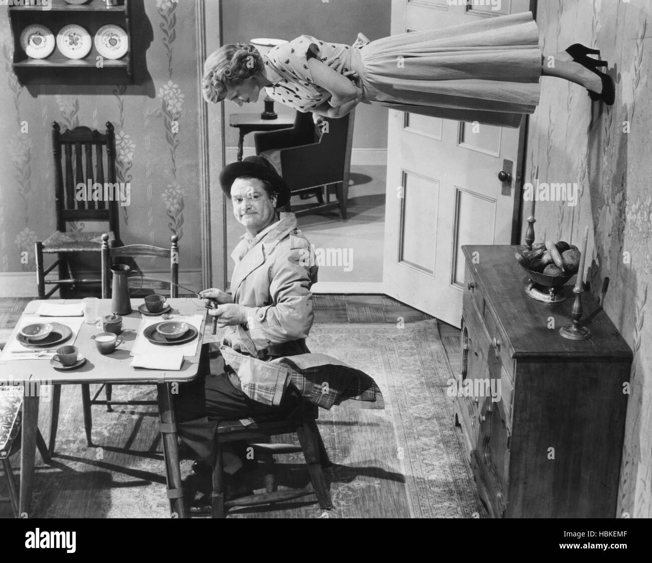 THE CLOWN, from left, Red Skelton, Shirley Mitchell, 1953 Stock Photo ...