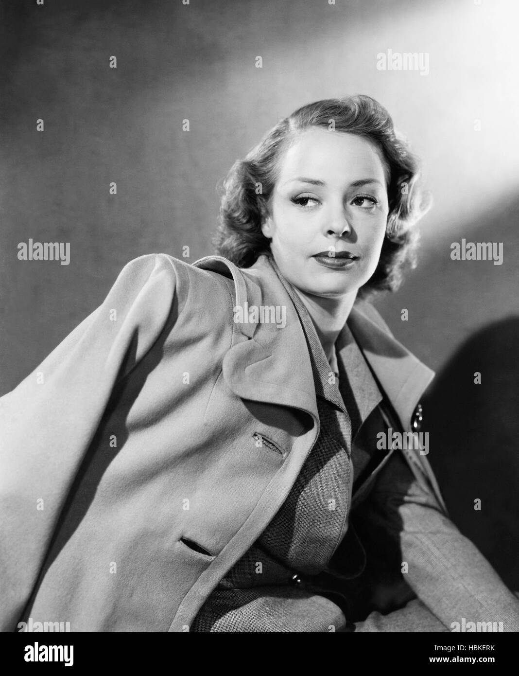 CLOSE-UP, Virginia Gilmore, 1949 Stock Photo - Alamy