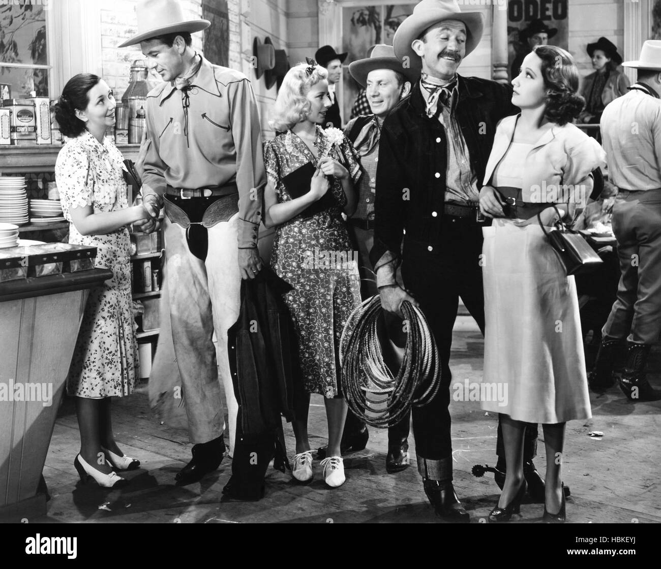THE COWBOY AND THE LADY, from left: Patsy Kelly, Gary Cooper, Mabel ...