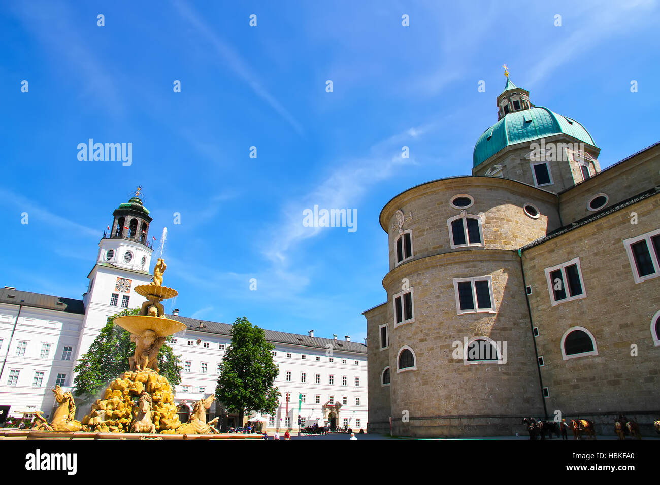 Residenz square austria center city hi-res stock photography and images ...