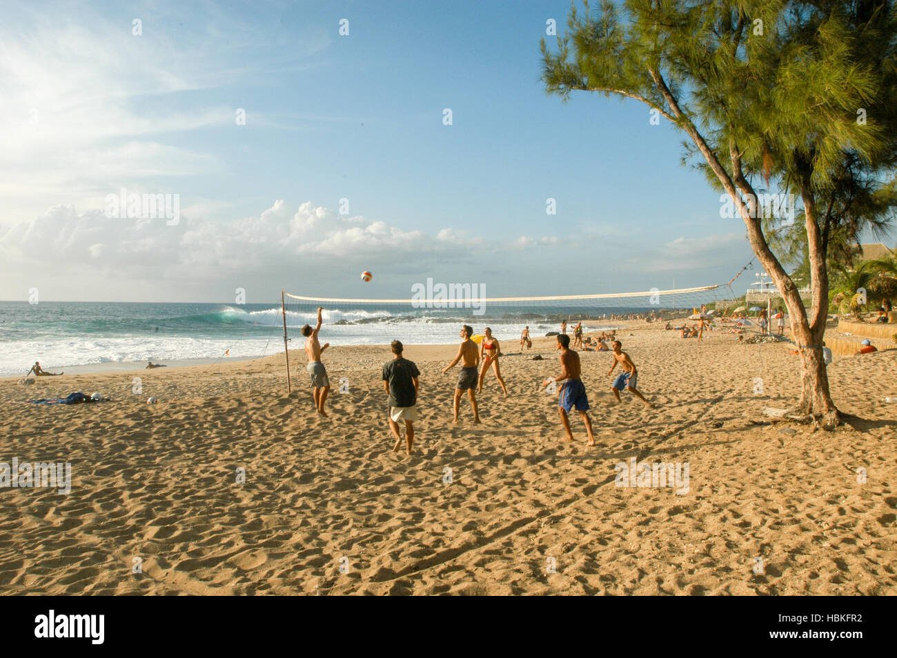 Reunion island french boucan canot beach hi-res stock photography and ...