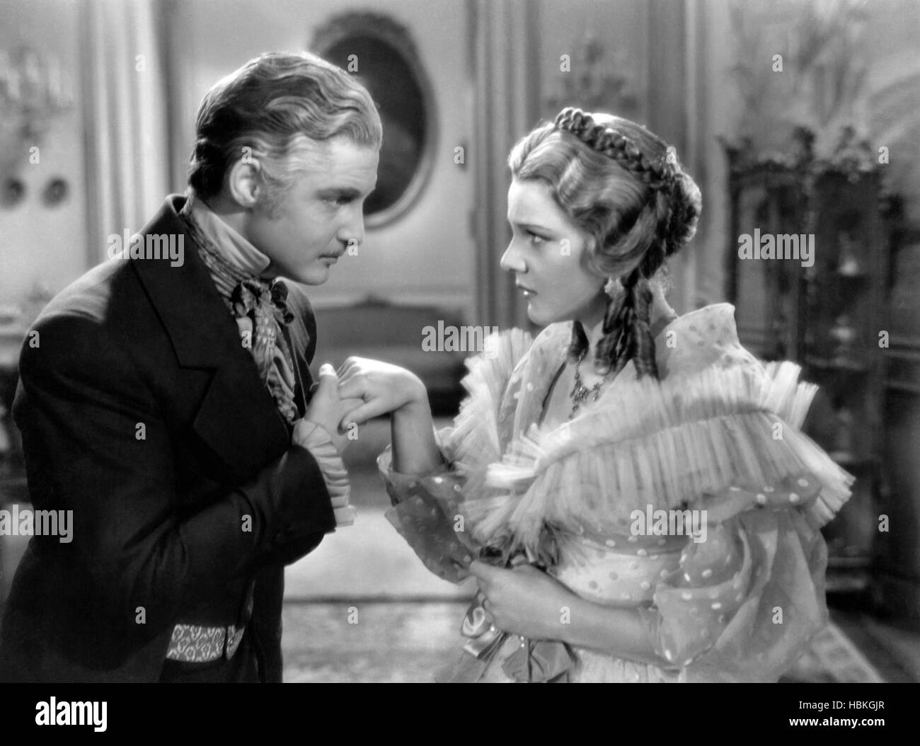 THE COUNT OF MONTE CRISTO, Robert Donat, Elissa Landi, 1934 Stock Photo ...