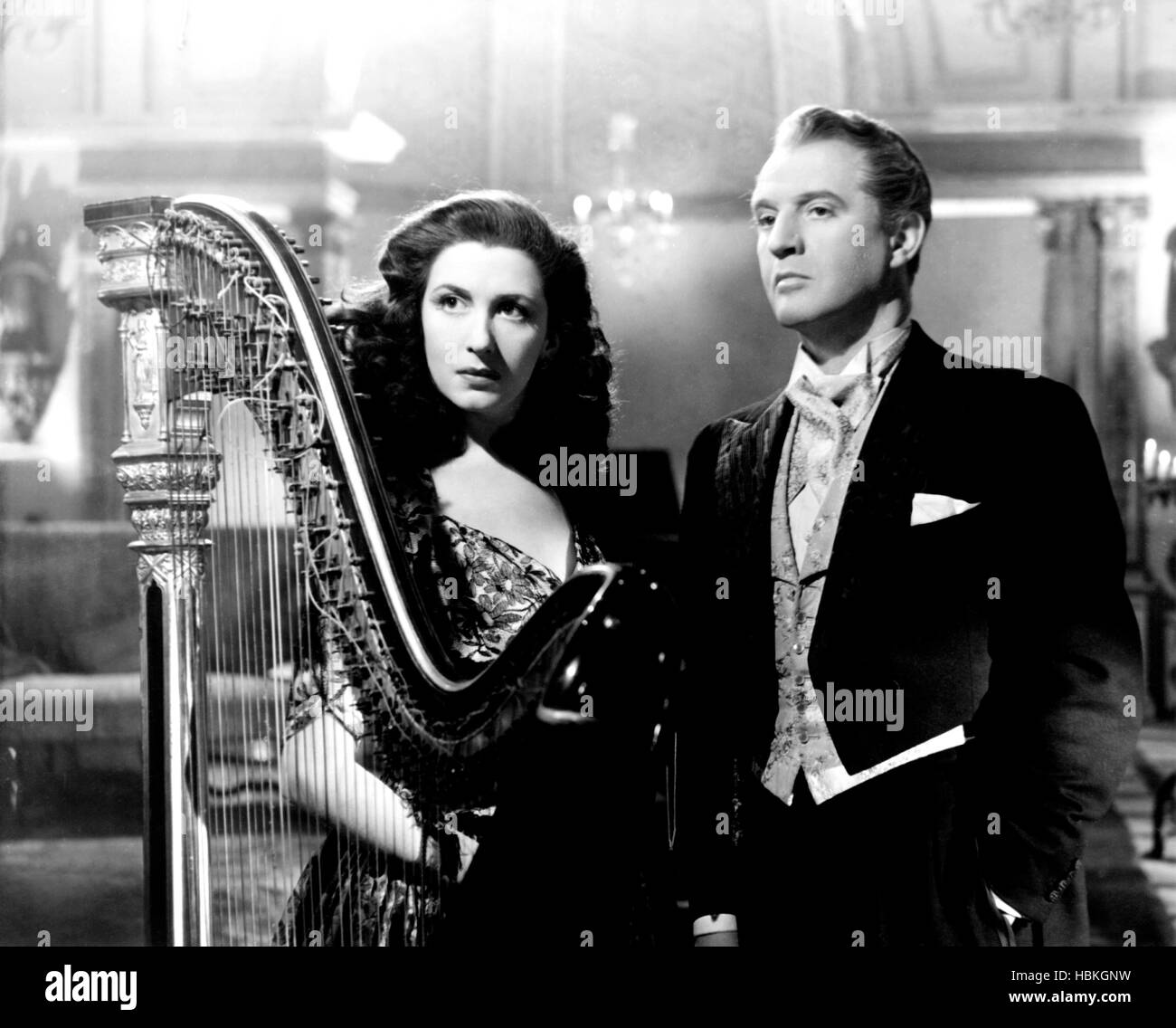 CORRIDOR OF MIRRORS, from left, Edana Romney, Eric Portman, 1948 Stock ...