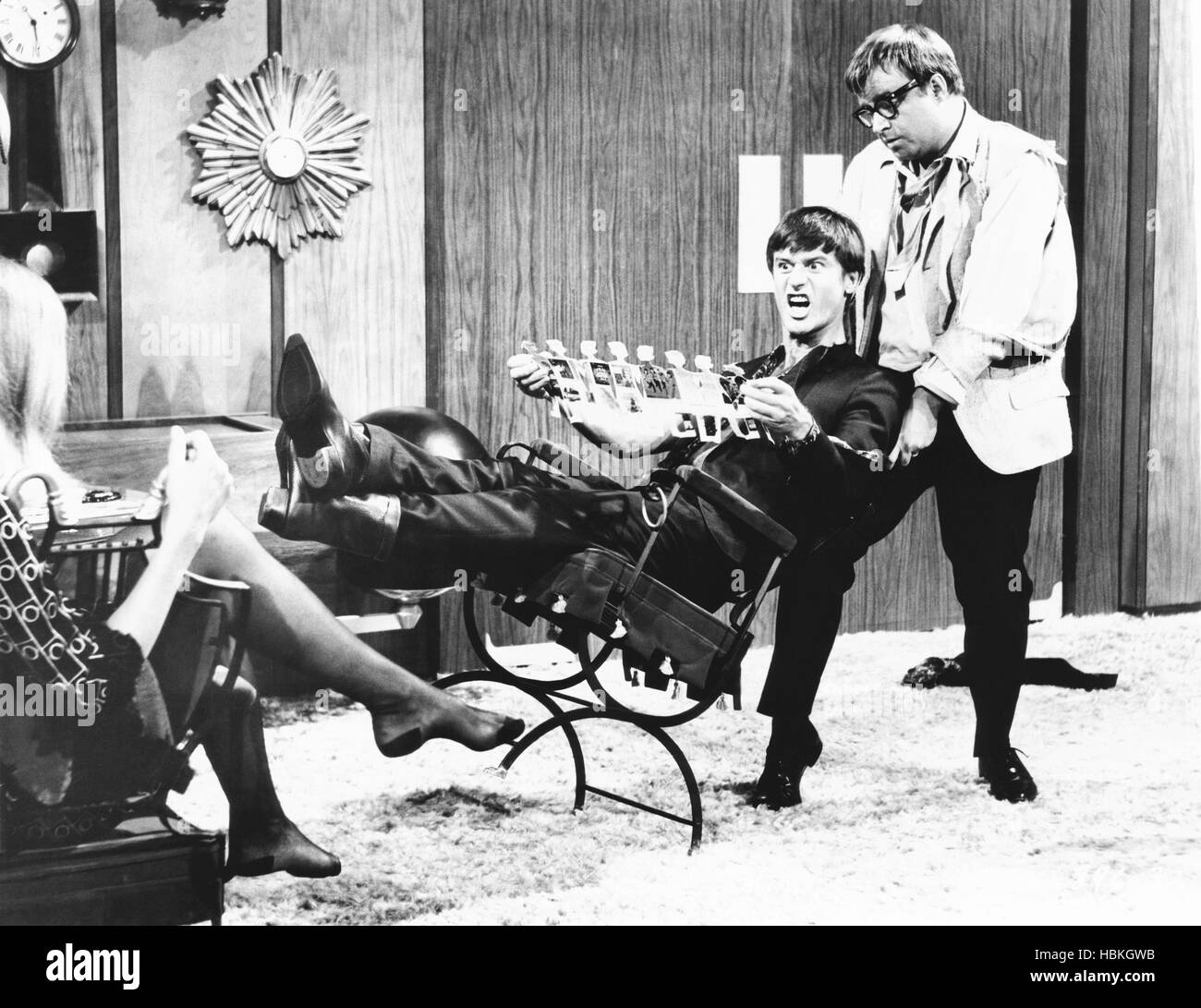 THE COOL ONES, Roddy McDowall (paper dolls), Jim Begg (standing), 1967 ...