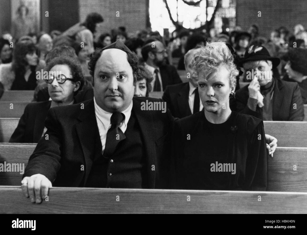 COMPROMISING POSITIONS, Josh Mostel, Deborah Rush, 1985, (c)Paramount ...