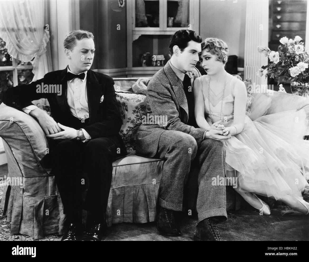 COQUETTE, from left, Matt Moore, Johnny Mack Brown, Mary Pickford, 1929 ...