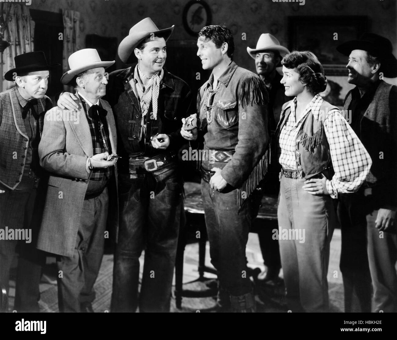 COLORADO RANGER, from left: Fuzzy Knight, Raymond Hatton, Russell ...