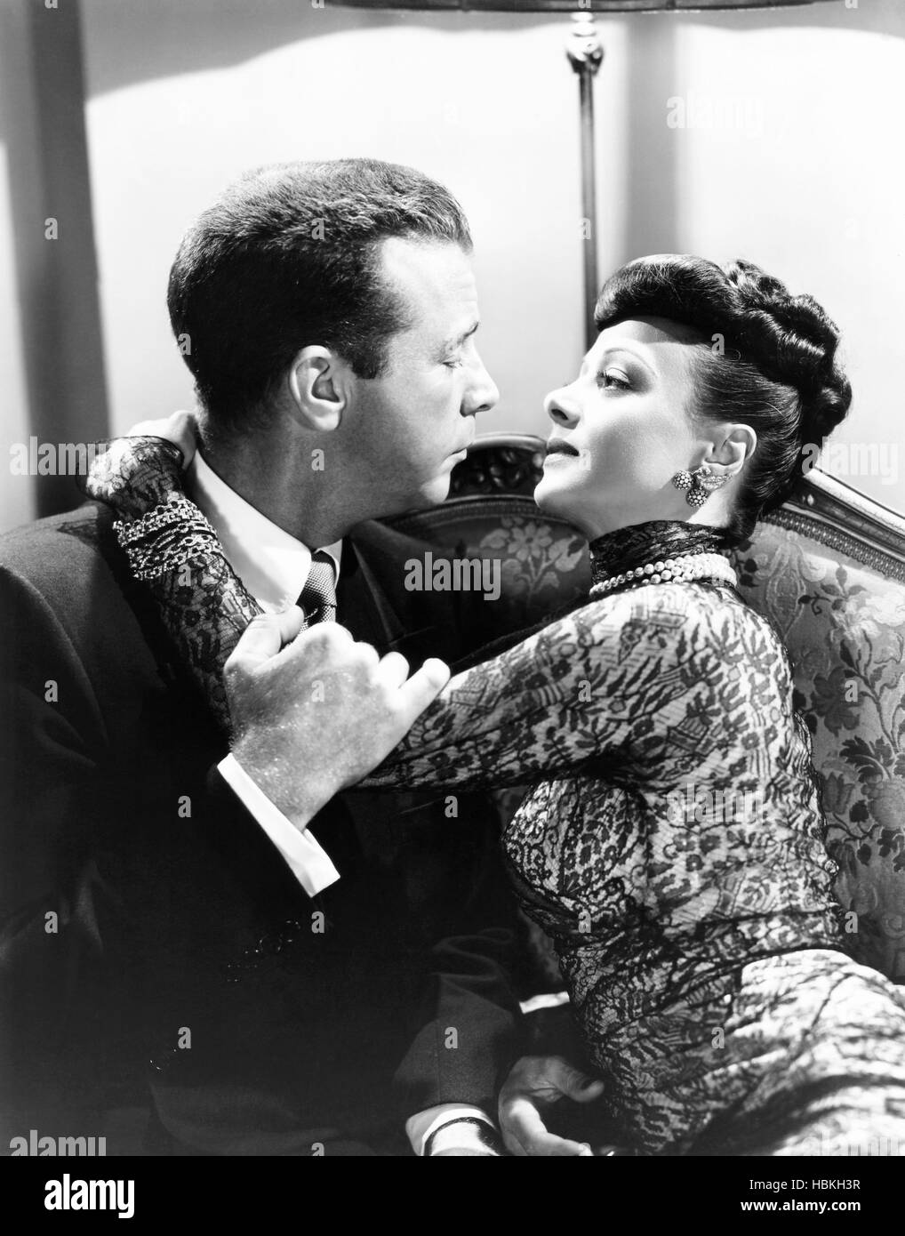 CORNERED, from left: Dick Powell, Nina Vale, 1945 Stock Photo - Alamy