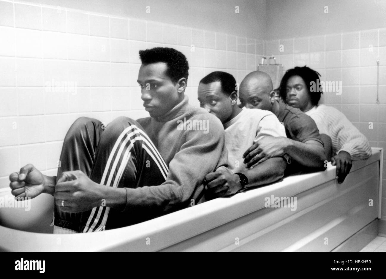 COOL RUNNINGS, from left, Leon, Rawle D. Lewis, Malik Yoba, Doug E ...