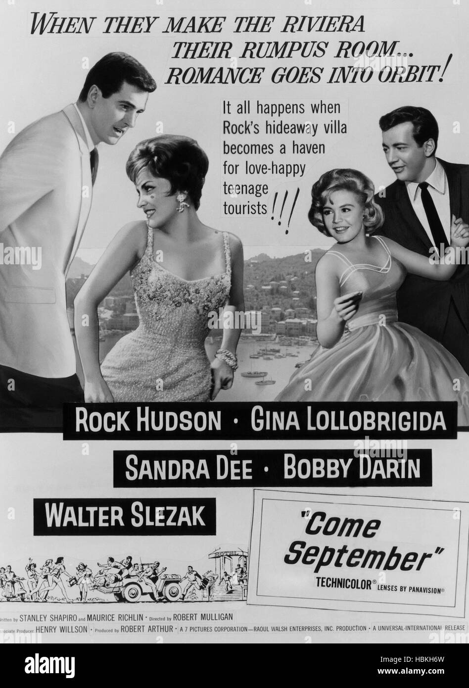 Gina lollobrigida come september Black and White Stock Photos & Images ...