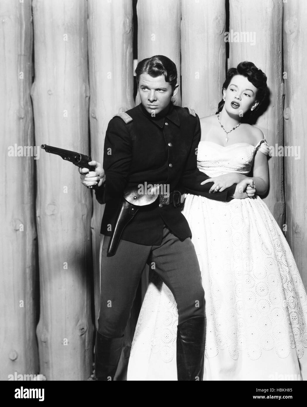 COMBAT SQUAD, from left, Eileen Howe, John Ireland, 1953 Stock Photo ...