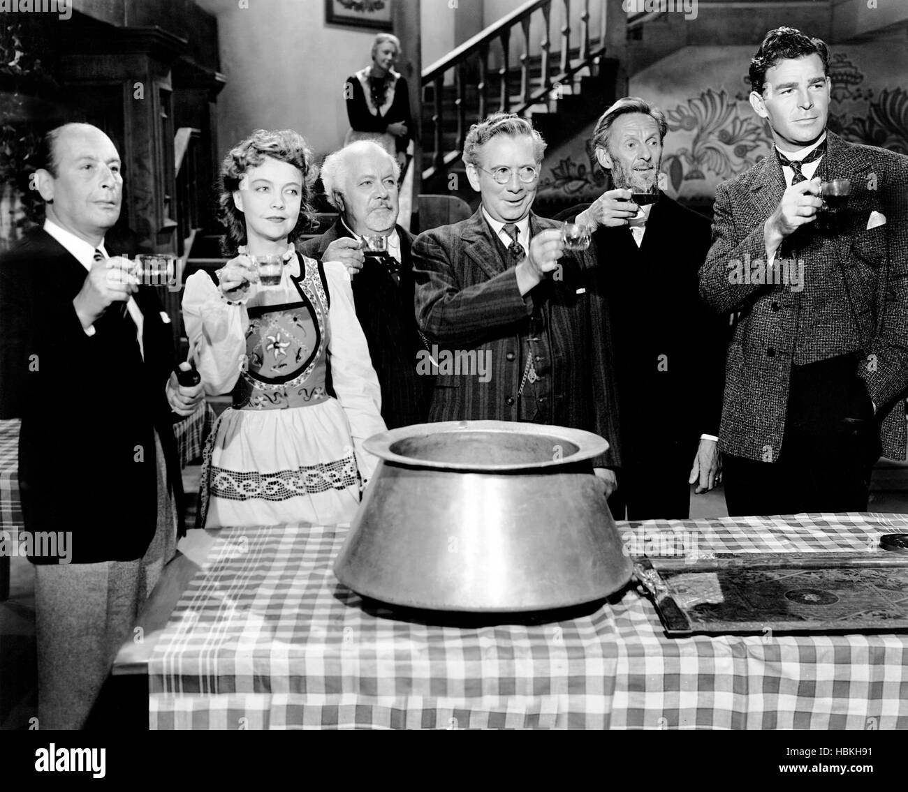COMMANDOS STRIKE AT DAWN, from left, Cedric Hardwicke, Lillian Gish ...