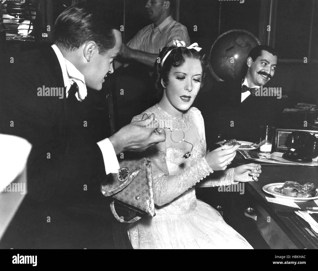 COLLEGE SWING, Bob Hope, Gracie Allen, Jerry Colonna, on-set, 1938 ...