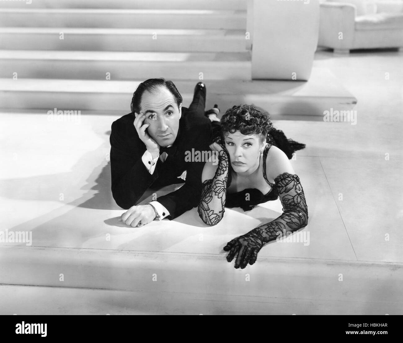 COLLEGE SWING, from left: Ben Blue, Martha Ray, 1938 Stock Photo - Alamy