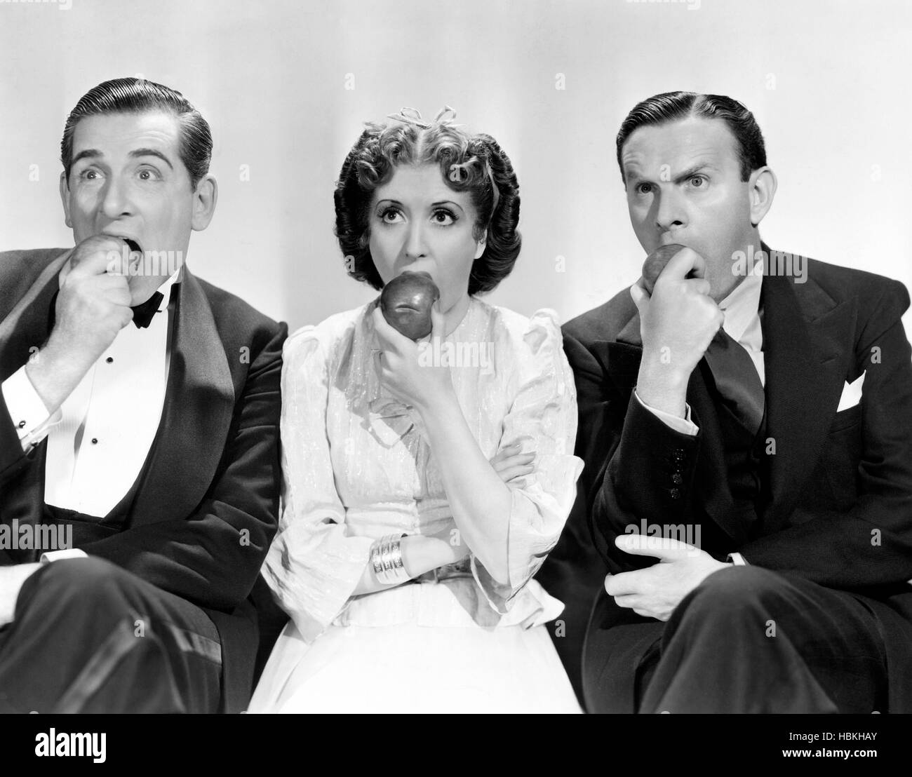 COLLEGE SWING, from left, Edward Everett Horton, Gracie Allen, George ...