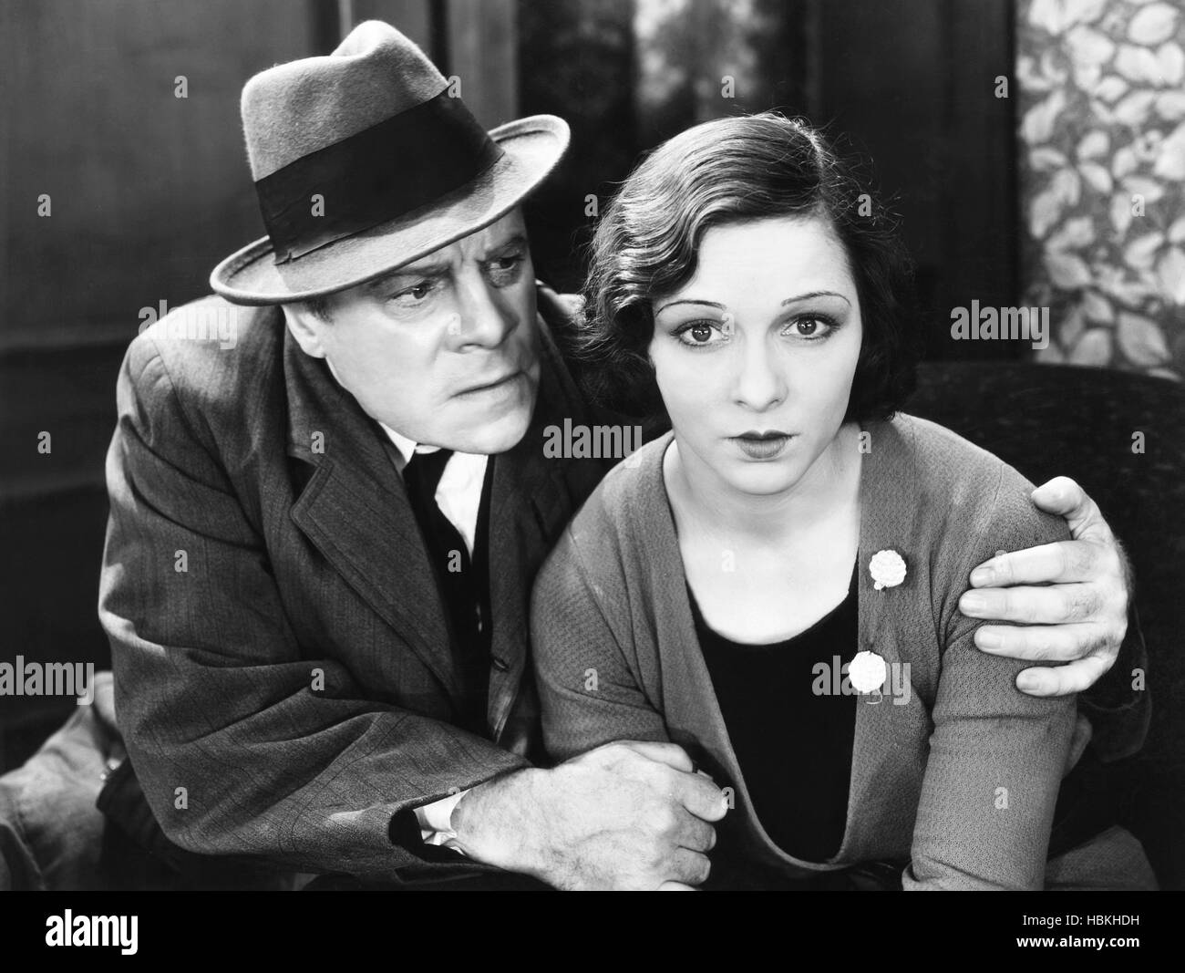 CONDEMNED TO DEATH, from left: Edmund Gwenn, Norah Howard, 1932 Stock ...