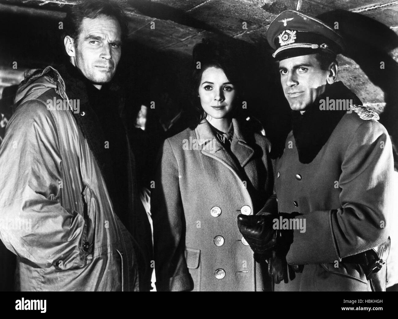 COUNTERPOINT, from left: Charlton Heston, Kathryn Hays, Maximilian ...
