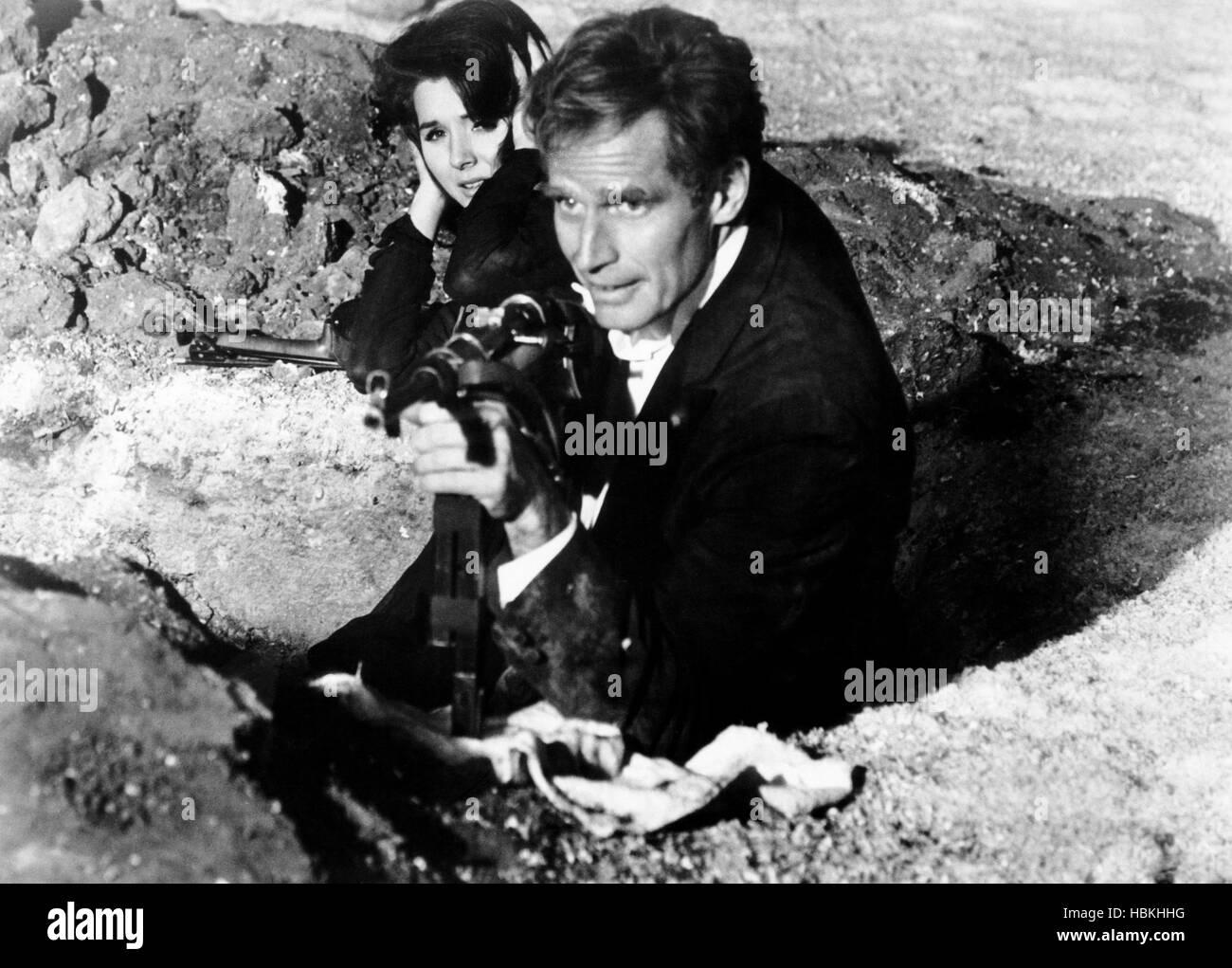 COUNTERPOINT, from left, Kathryn Hays, Charlton Heston, 1967 Stock ...