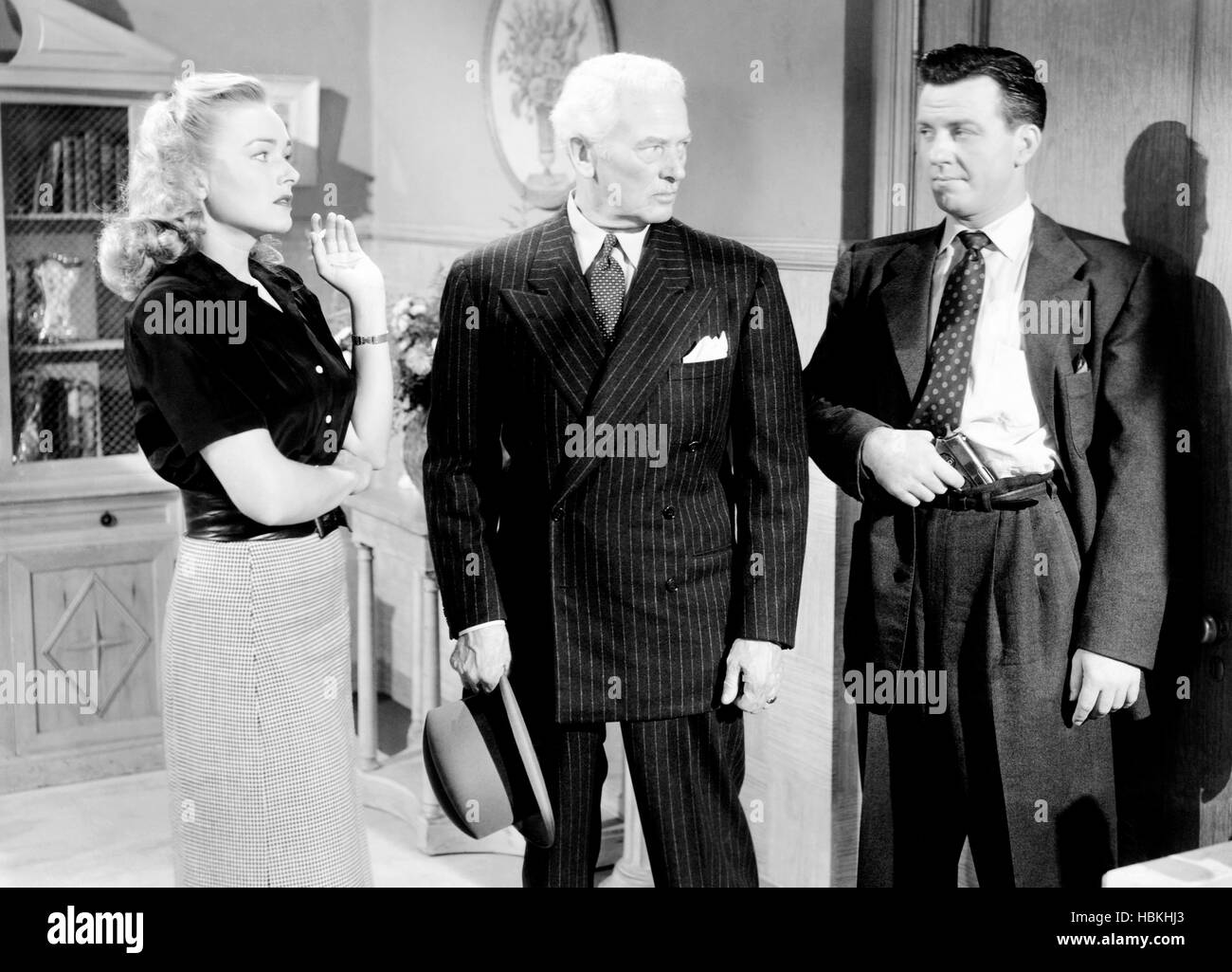 THE COUNTERFEITERS, form left: Doris Merrick, Herbert Rawlinson, Hugh ...