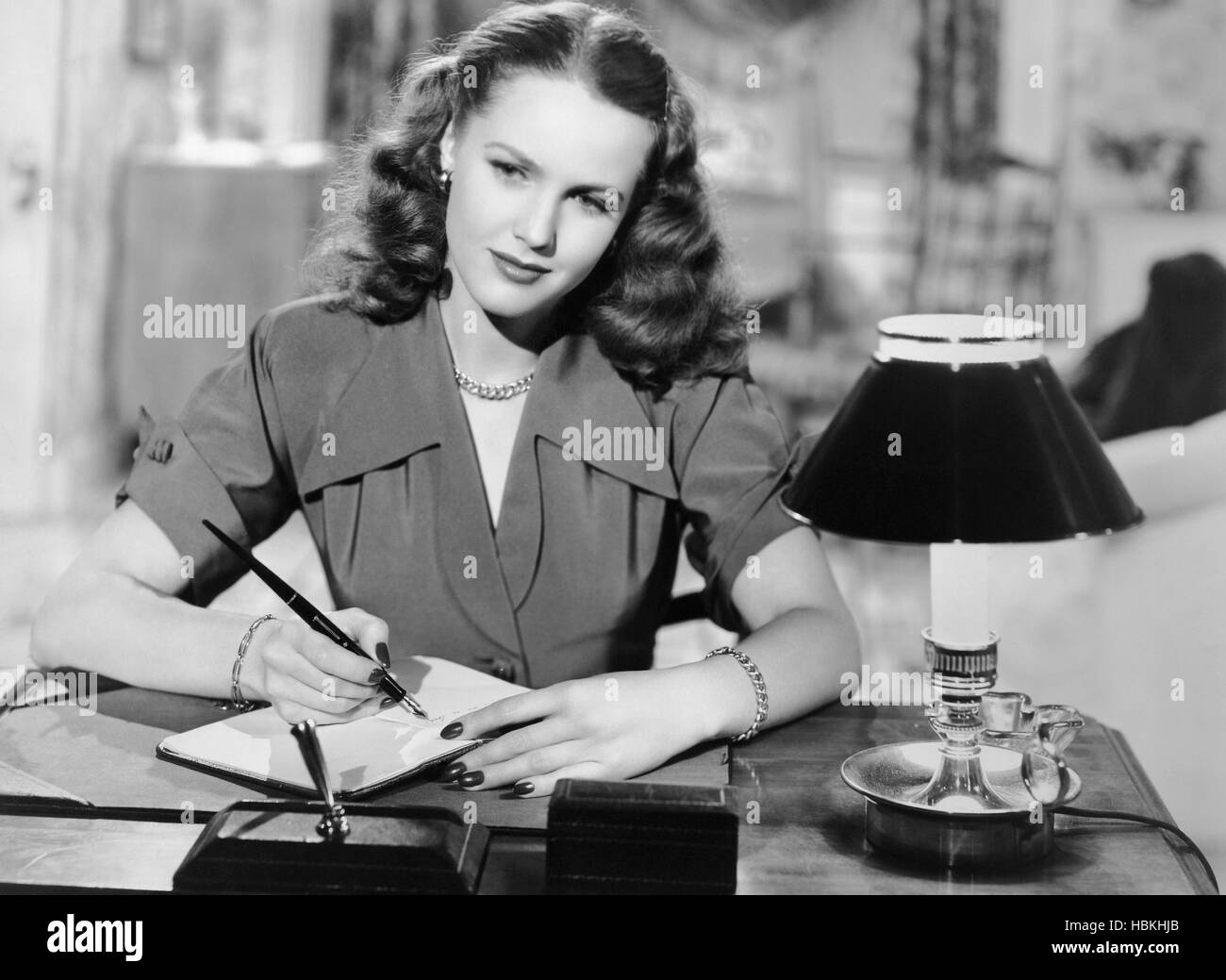 COVER UP, Barbara Britton, 1949 Stock Photo - Alamy