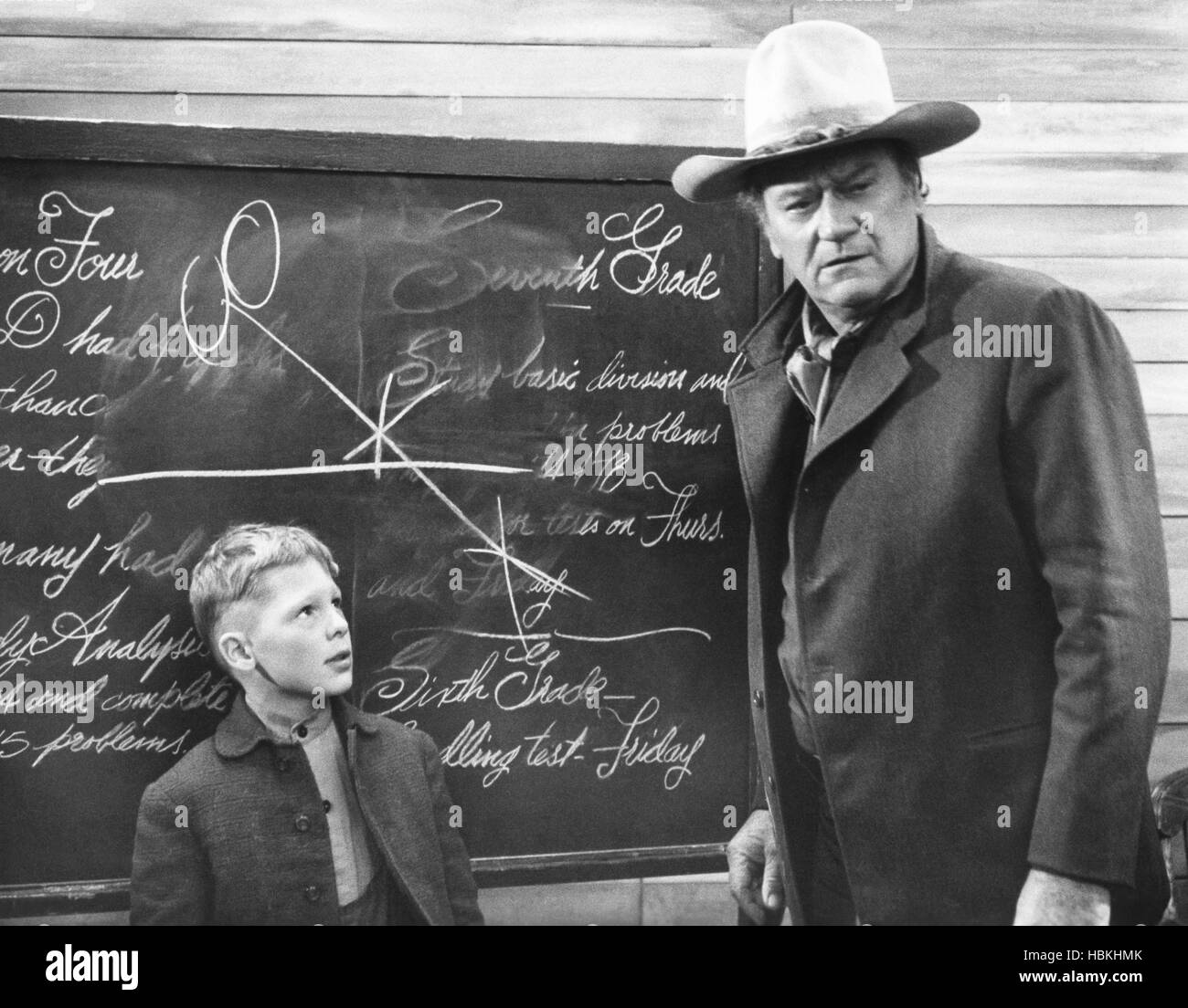 THE COWBOYS, from left, Norman Howell, John Wayne, 1972 Stock Photo - Alamy
