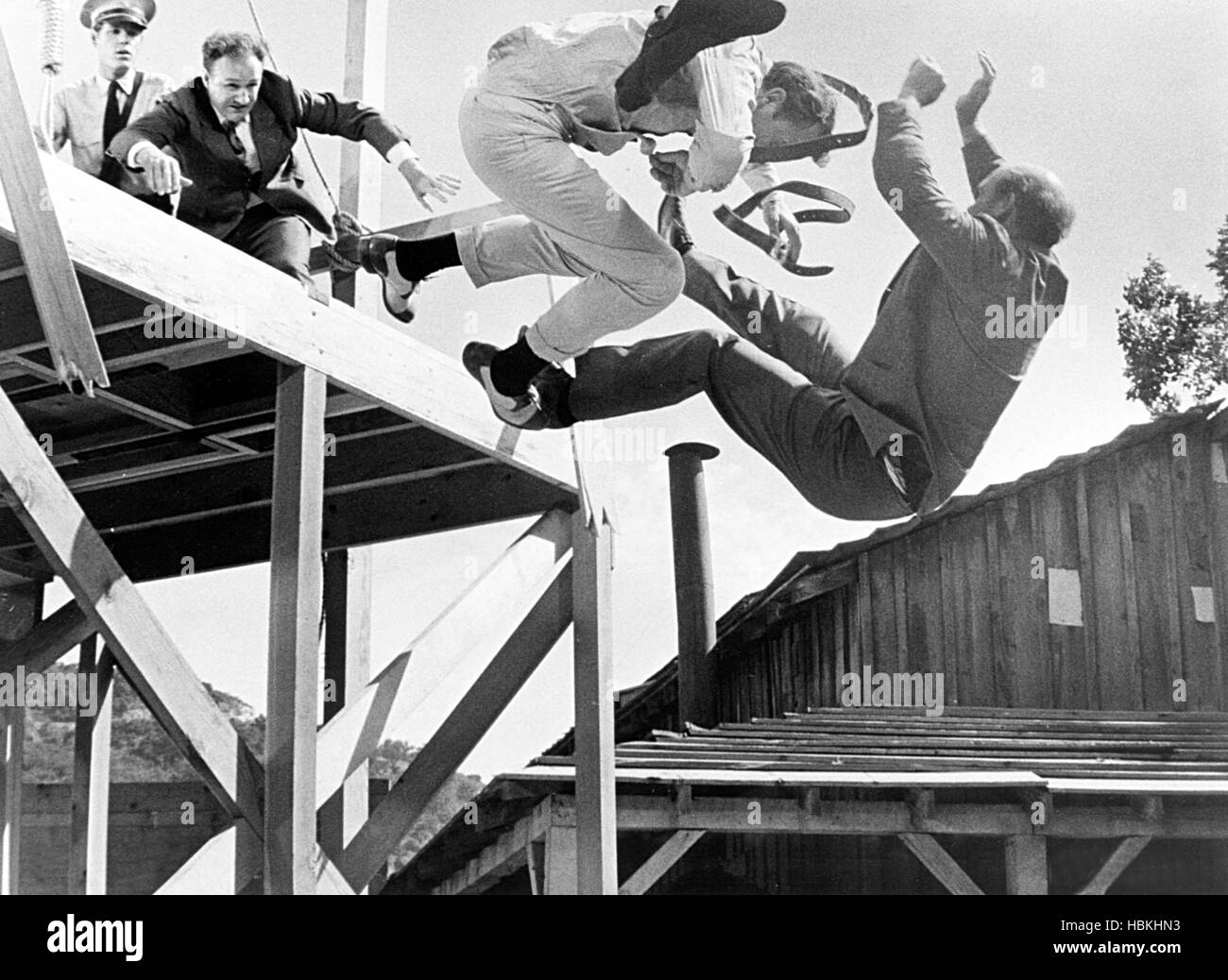 A COVENANT WITH DEATH, second from left: Gene Hackman, 1967 Stock Photo ...
