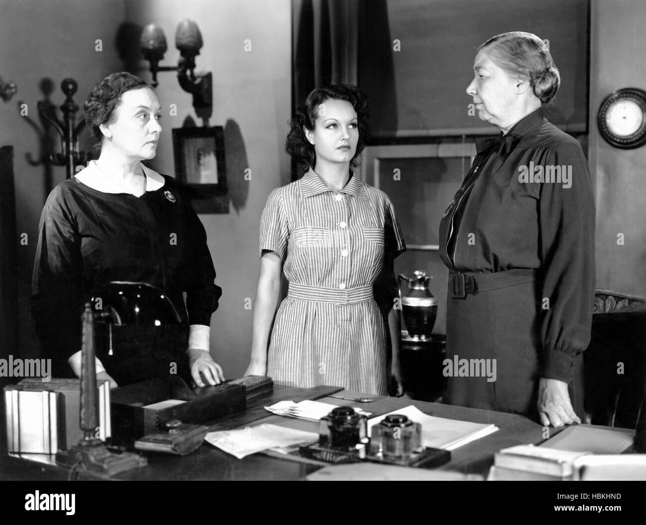 CONVICTED WOMAN, from left: Marin Sais, Rochelle Hudson, Esther Dale ...