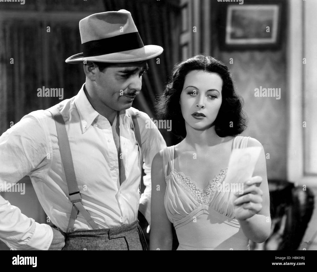 COMRADE X, Clark Gable, Hedy Lamarr, 1940 Stock Photo - Alamy