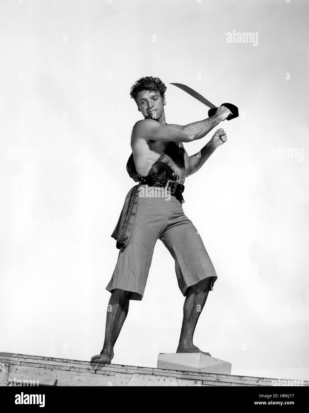 THE CRIMSON PIRATE, Burt Lancaster, 1952 Stock Photo - Alamy