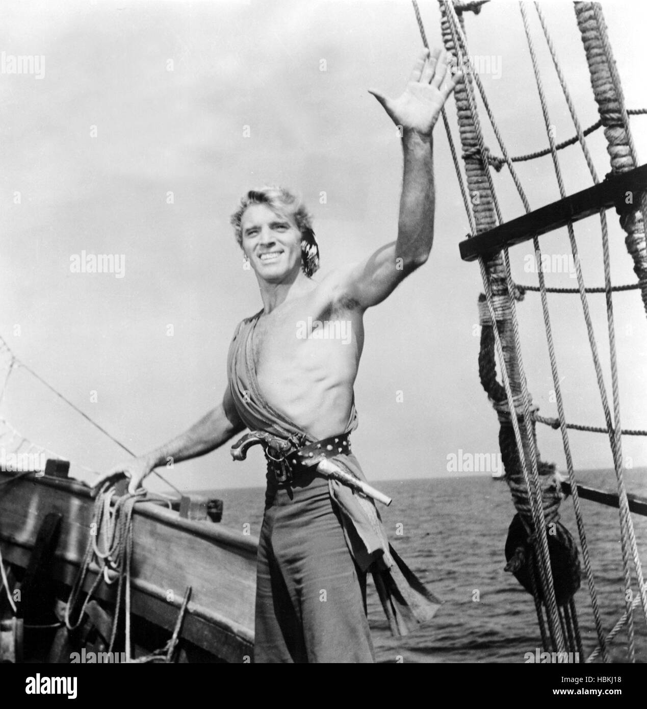 THE CRIMSON PIRATE, Burt Lancaster, 1952 Stock Photo - Alamy