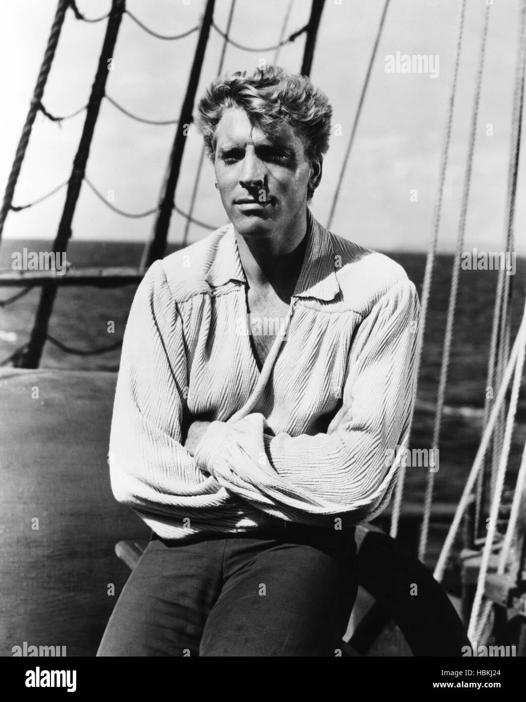 THE CRIMSON PIRATE, Burt Lancaster, on location in Naples during ...