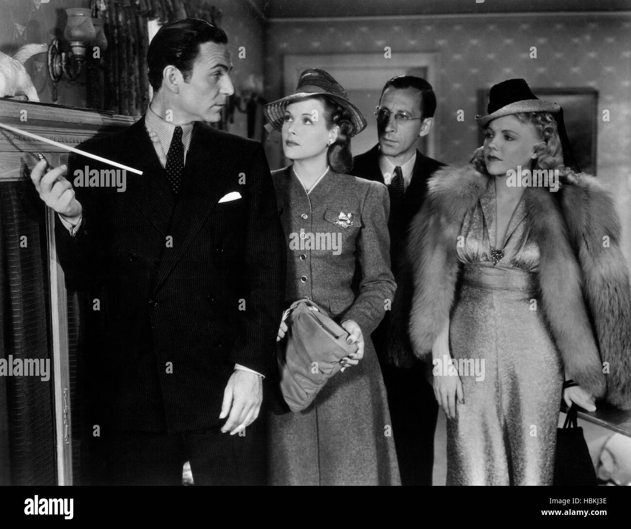 THE CROOKED ROAD, Henry Wilcoxon, Irene Hervey, Charles Lane, Claire ...