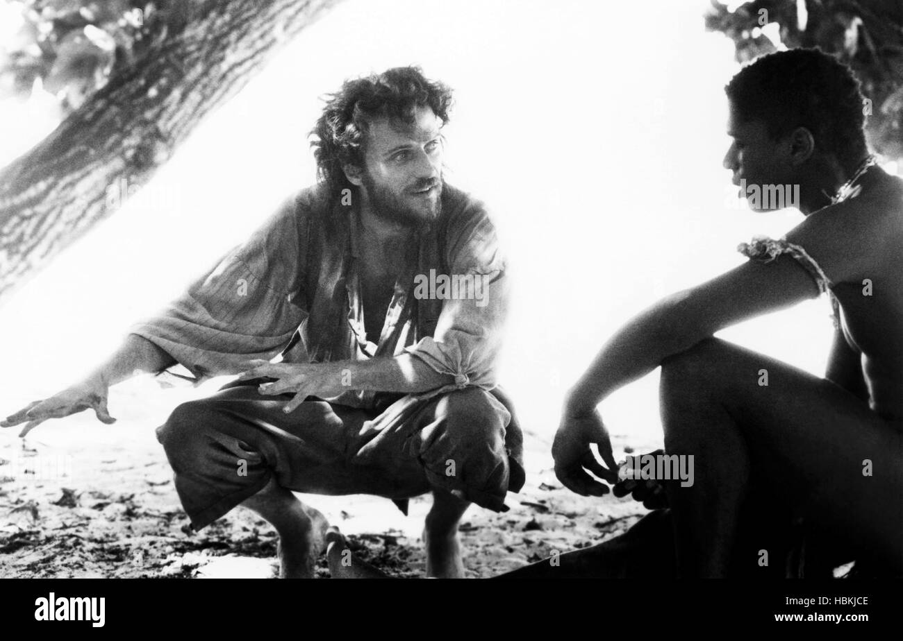 CRUSOE, Aidan Quinn, Ade Sapara, 1989, (c)Island Pictures/courtesy ...