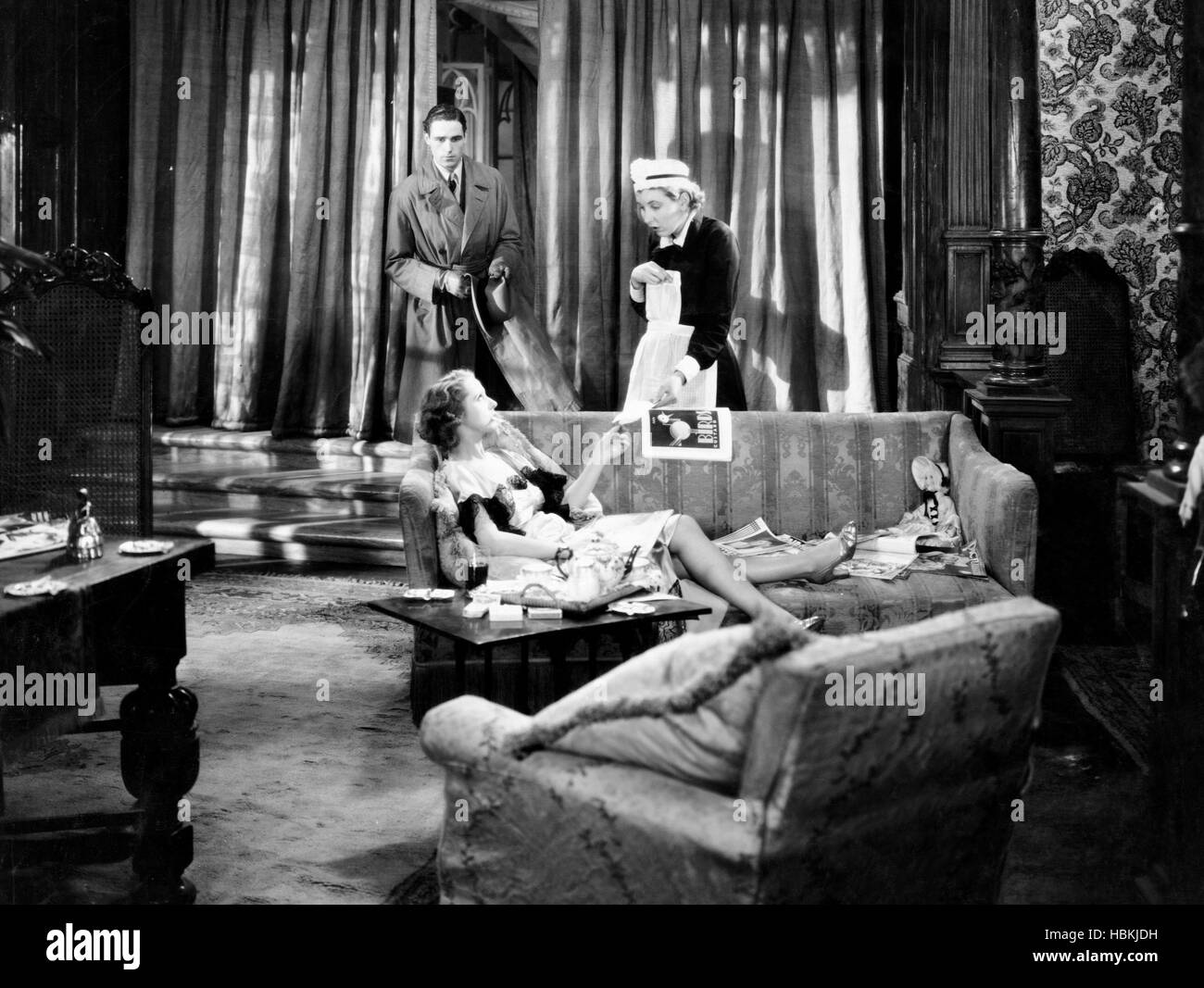 CROWN V. STEVENS, Beatrix Thomson (front), Patric Knowles (rear), Mabel ...