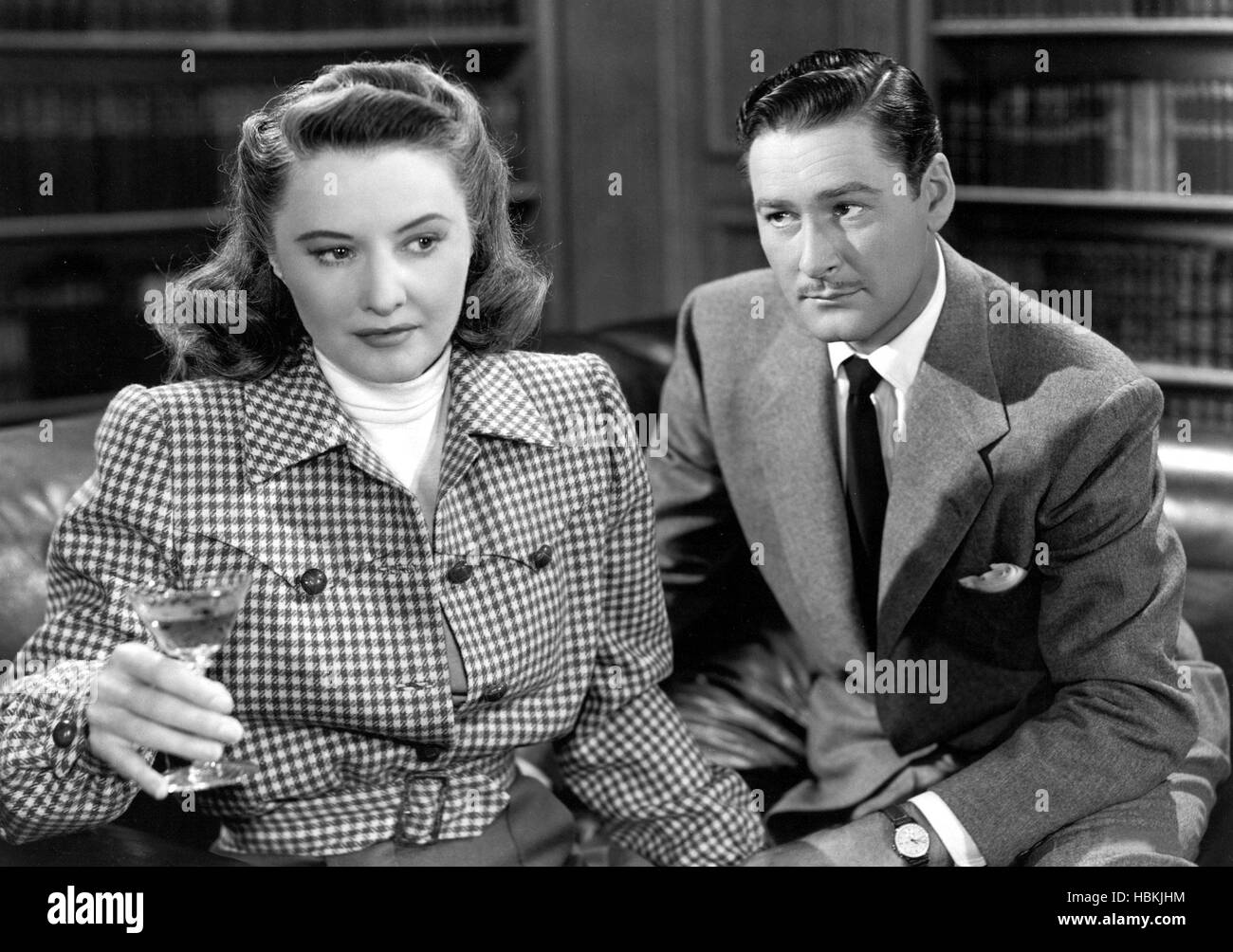 CRY WOLF, Barbara Stanwyck, Errol Flynn, 1947 Stock Photo - Alamy