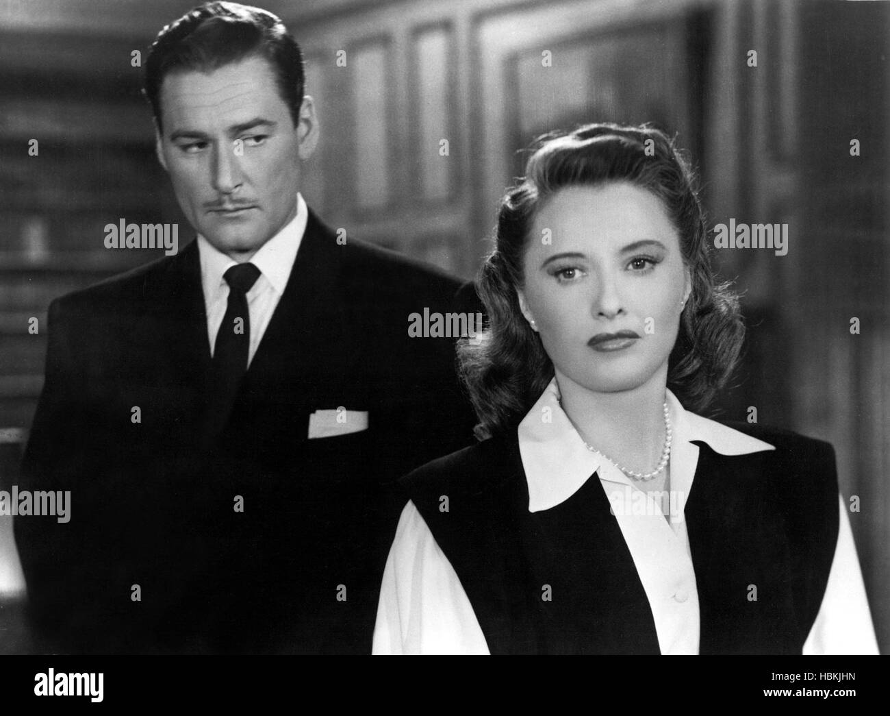 CRY WOLF, Errol Flynn, Barbara Stanwyck, 1947 Stock Photo - Alamy