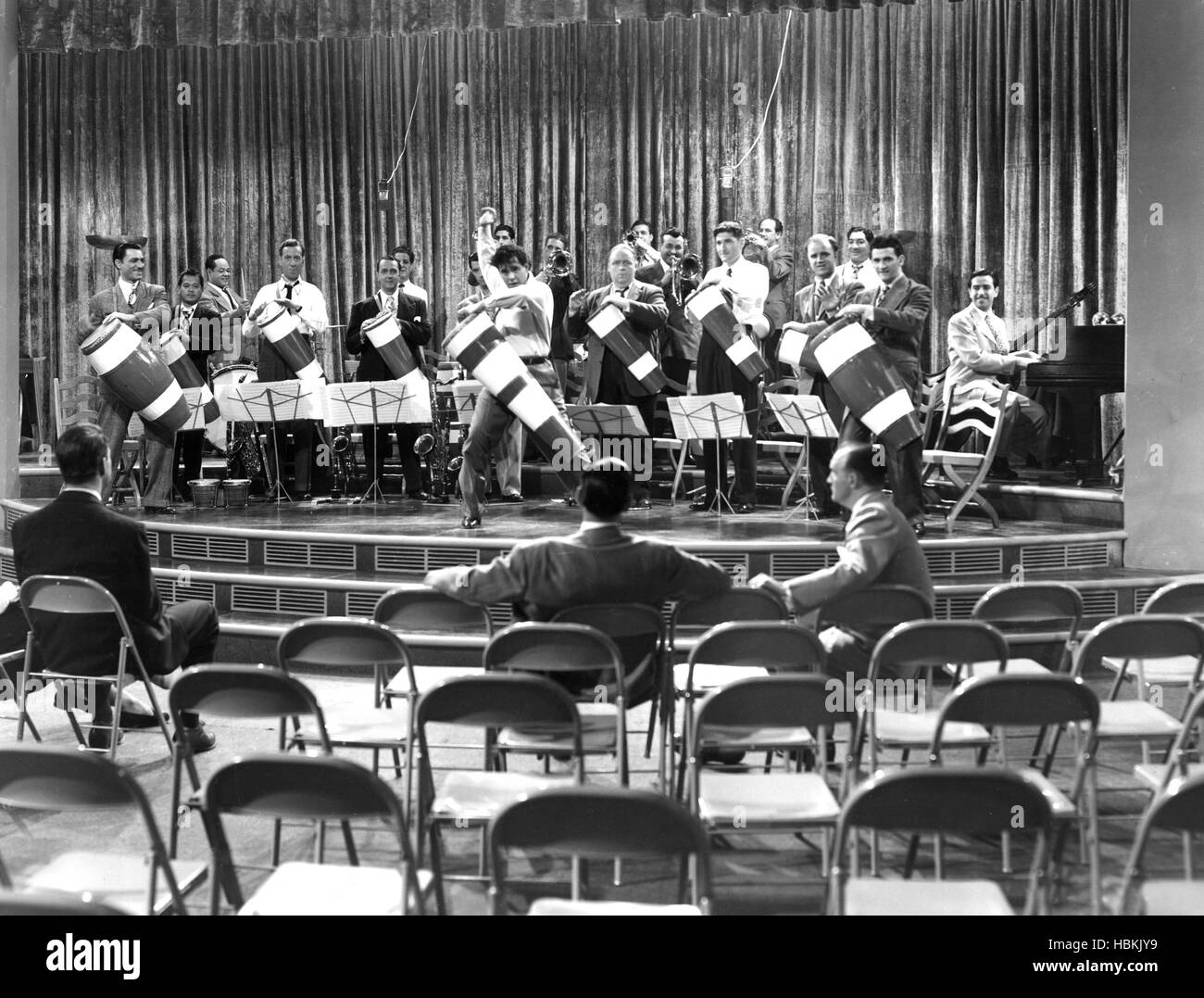CUBAN PETE, Desi Arnaz (center with Conga drum), 1946 Stock Photo - Alamy