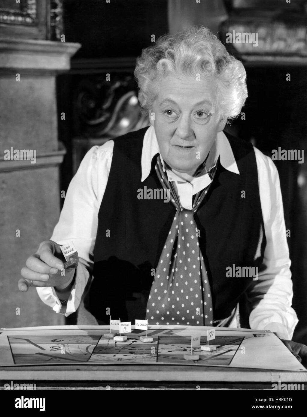 CURTAIN UP, Margaret Rutherford, 1952 Stock Photo - Alamy