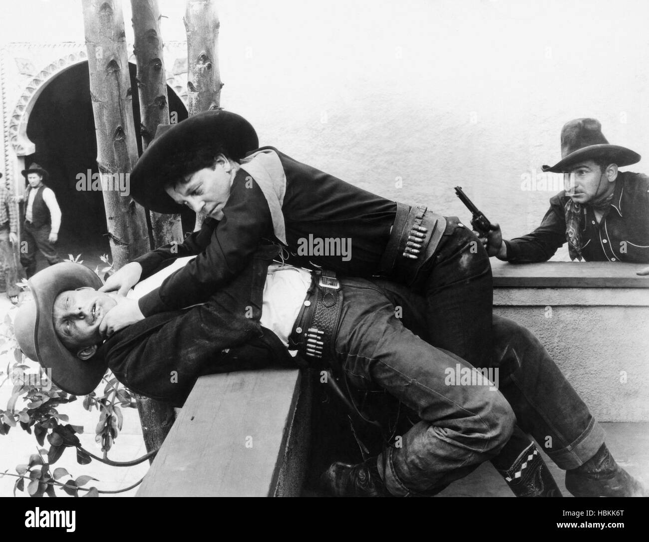 THE CYCLONE RANGER, Bill Cody (center on top), 1935 Stock Photo - Alamy