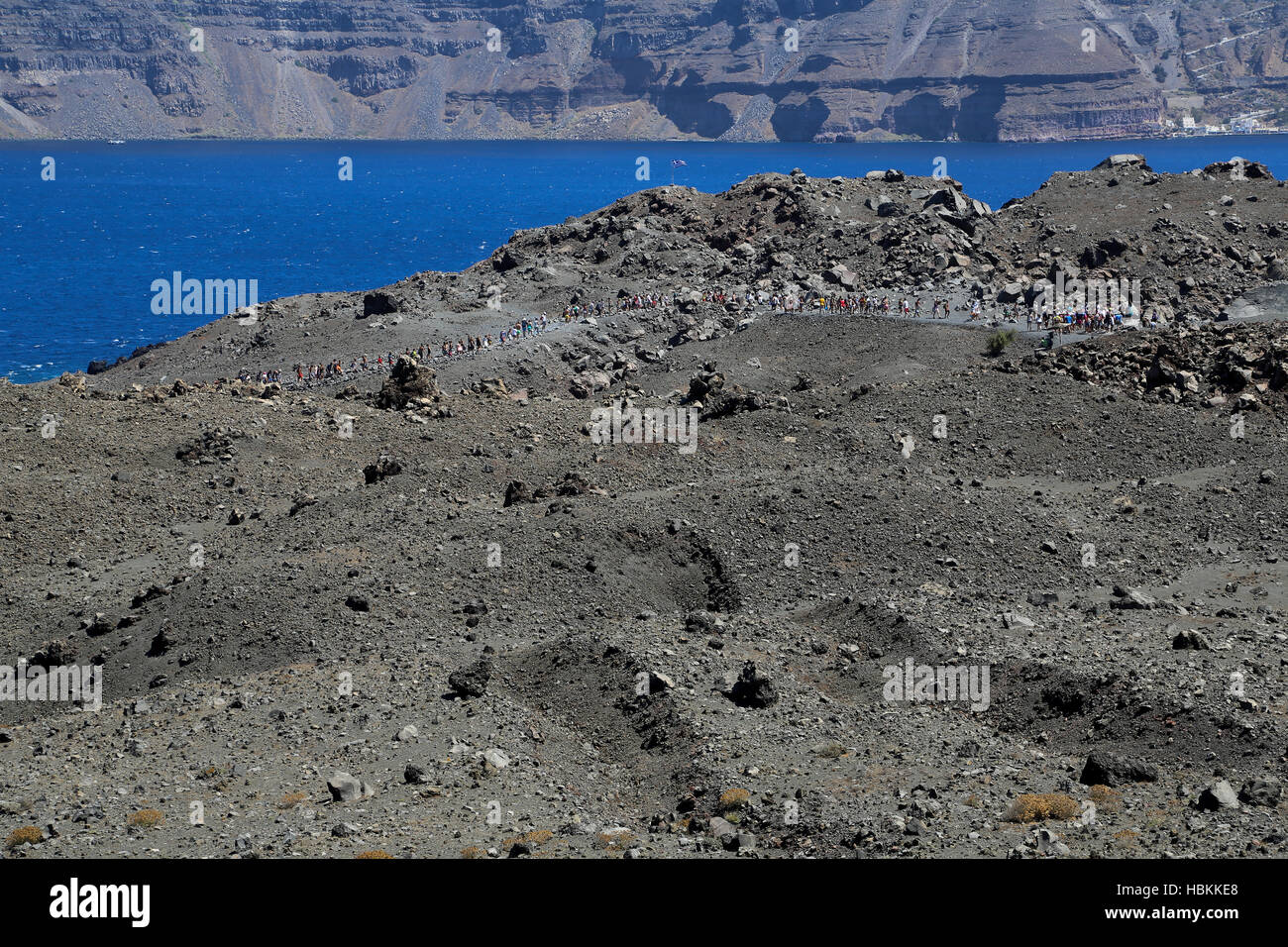 The Santorini Volcano Stock Photo - Alamy The Santorini Volcano Stock Photo - Alamy