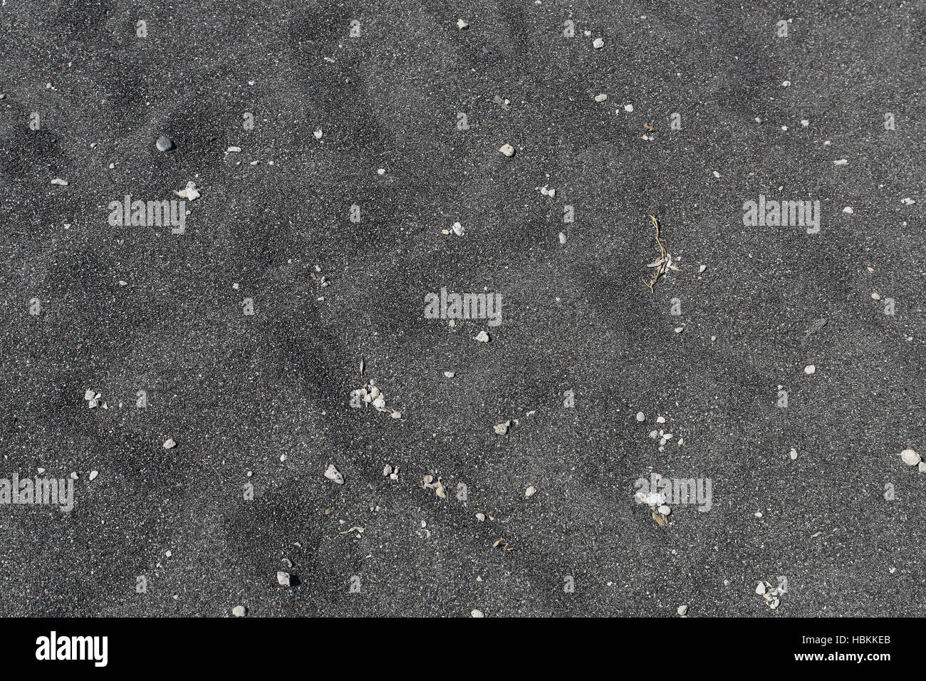 Lava beach kamari hi-res stock photography and images - Alamy