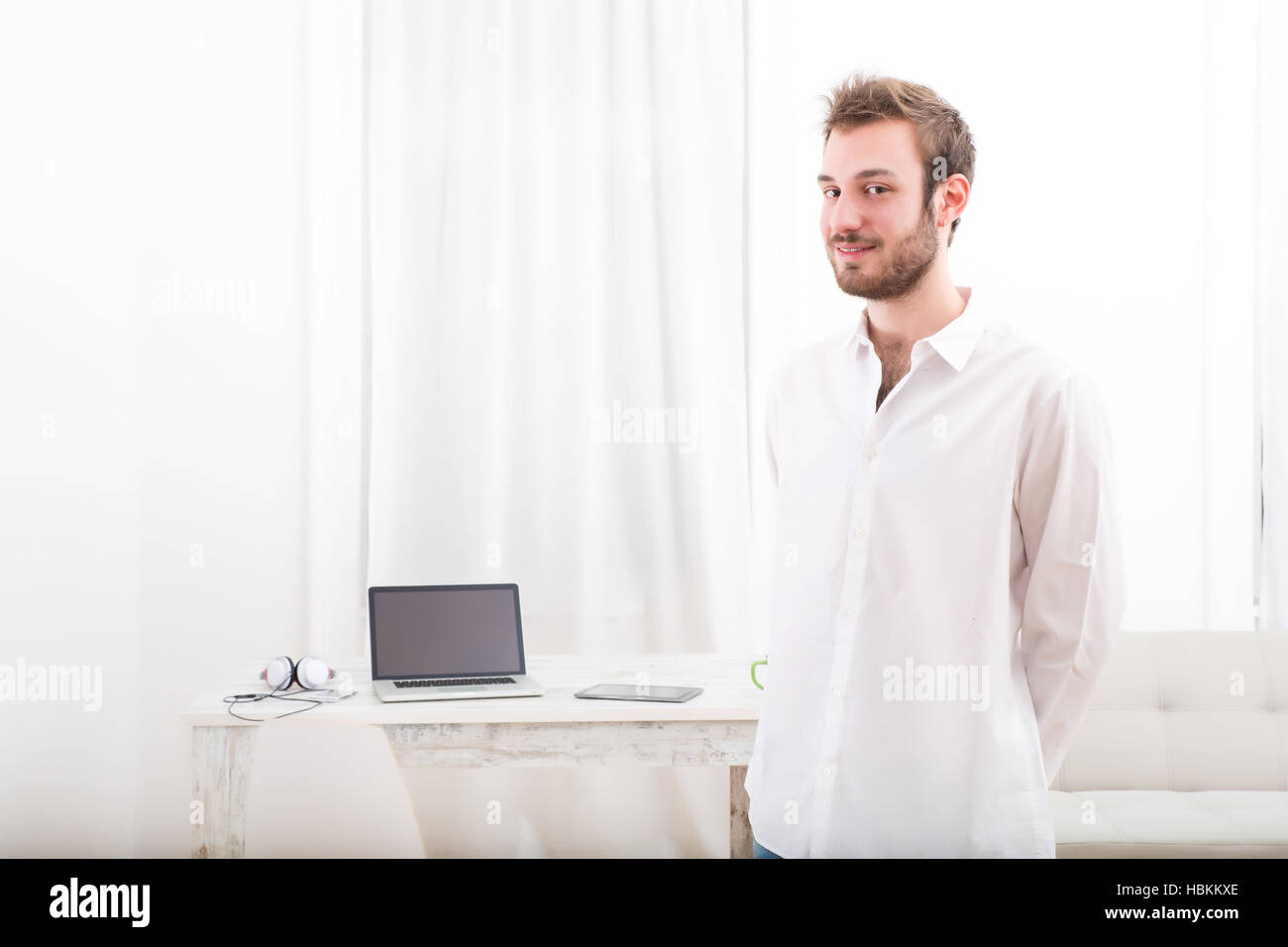 Startup at home Stock Photo - Alamy