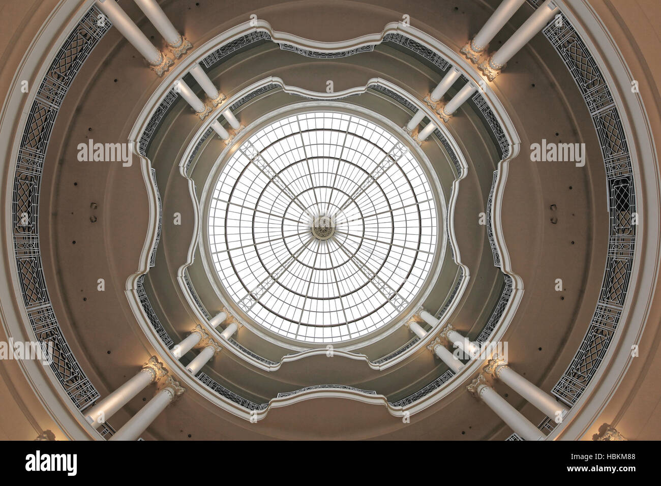Round Ceiling Window Stock Photo - Alamy