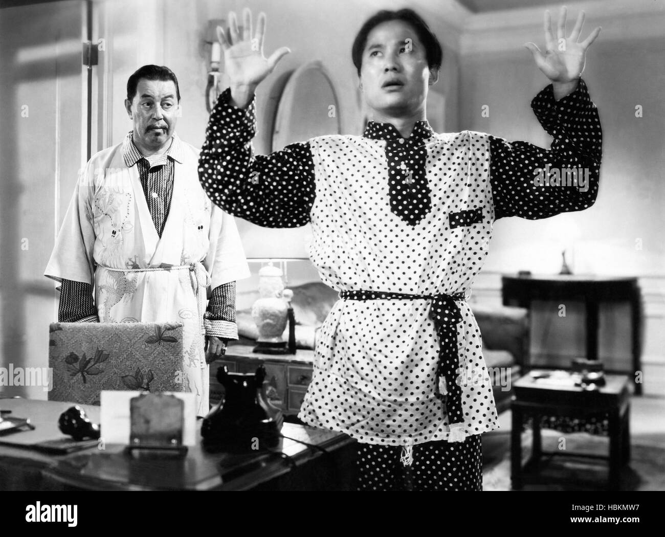 CHARLIE CHAN IN SHANGHAI, from left, Warner Oland, Keye Luke, 1935, TM ...